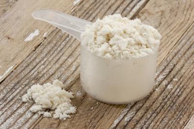 Taking Whey Protein Before Bed | Livestrong.com Taking Whey Protein Before Bed | Livestrong.com