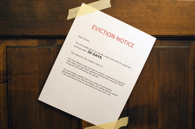 How To Evict A Family Member From A House Livestrong